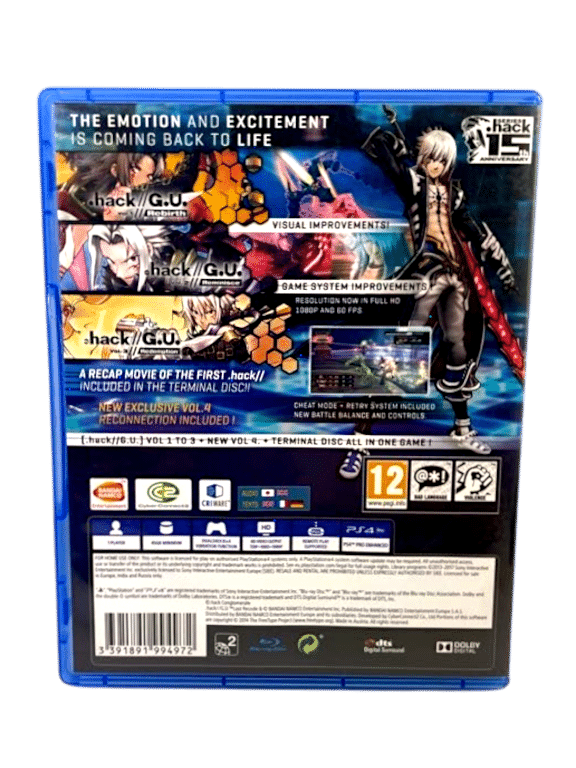 .hack//G.U. Last Recode (PS4) *MINT COMPLETE* - Appleby Games