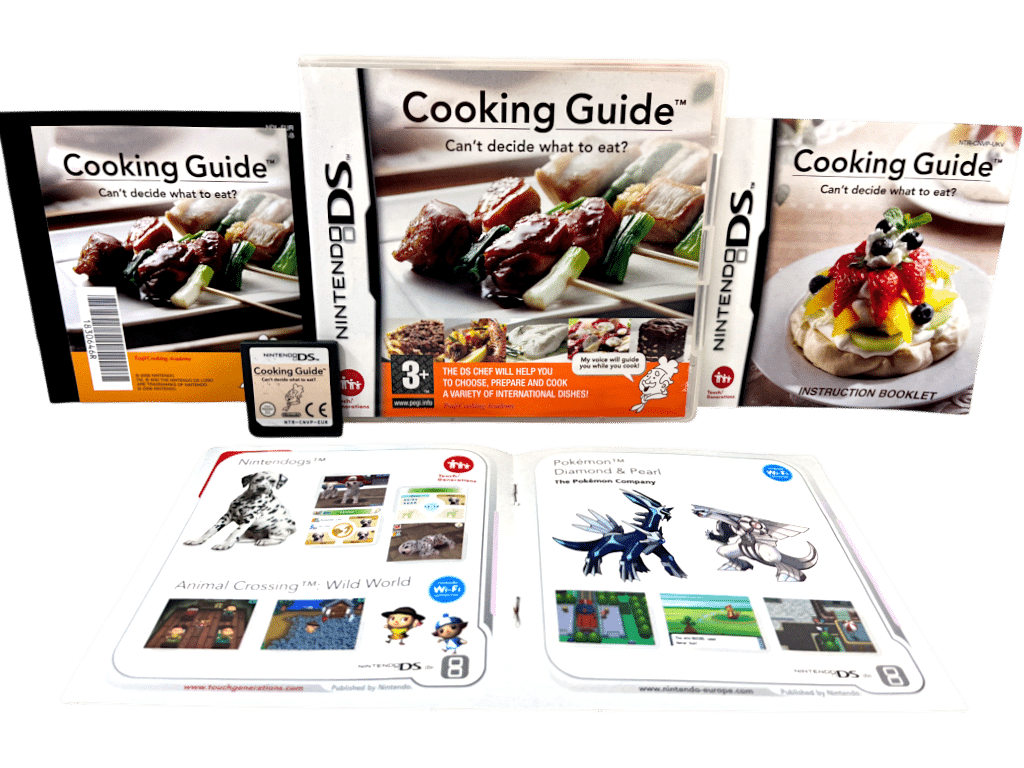 COOKING GUIDE: Can't Decide What to Eat? (NDS) *MINT COMPLETE ...