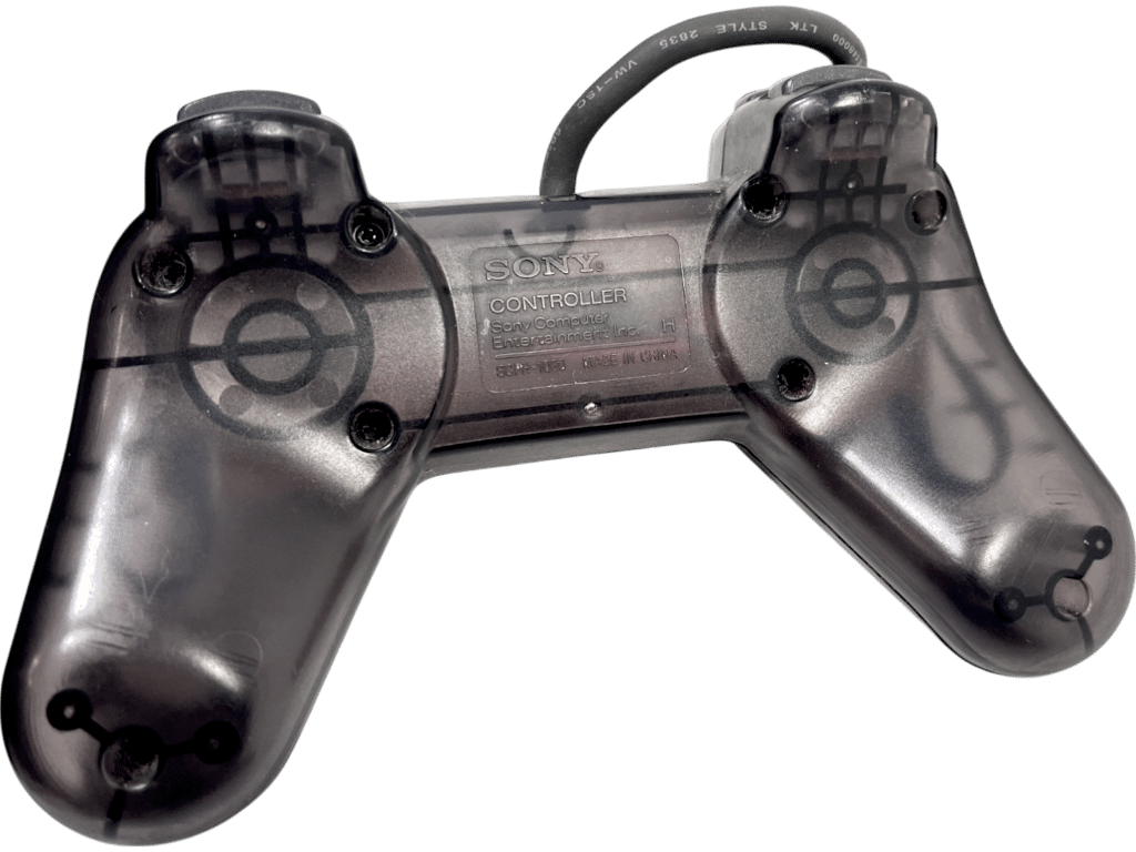 Genuine SONY PlayStation Controller (PS1) *TRANSLUCENT BLACK* - Appleby ...