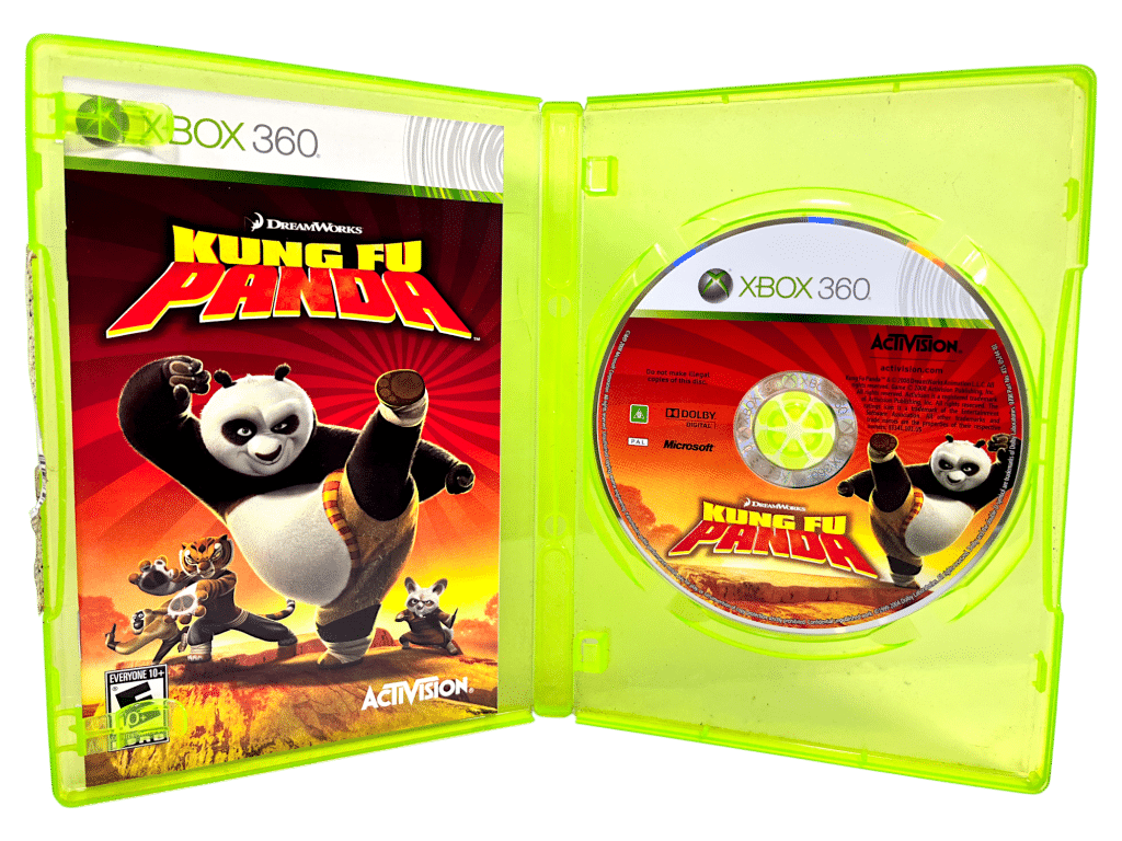 KUNG FU PANDA (Xbox 360) *MANUAL + DISC MINT* - Appleby Games