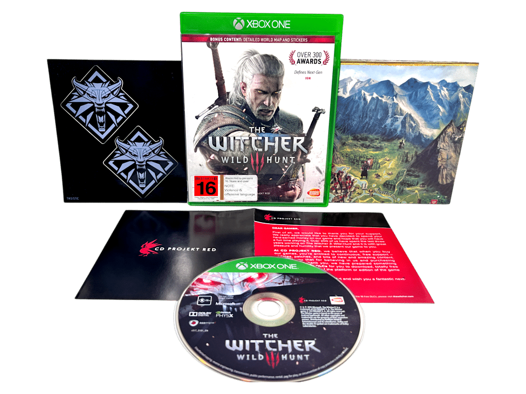 The Witcher 3: Wild Hunt (Xbox One) BONUS CONTENTS EDITION - Appleby Games