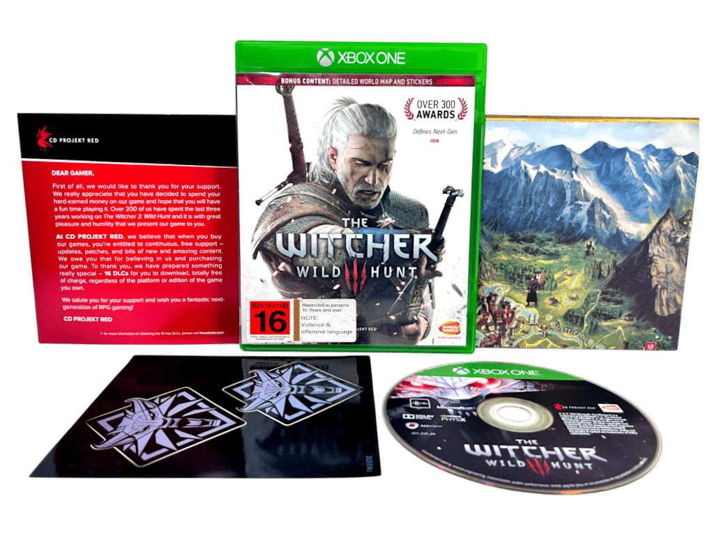 The Witcher 3: Wild Hunt (Xbox One) BONUS CONTENTS EDITION - Appleby Games