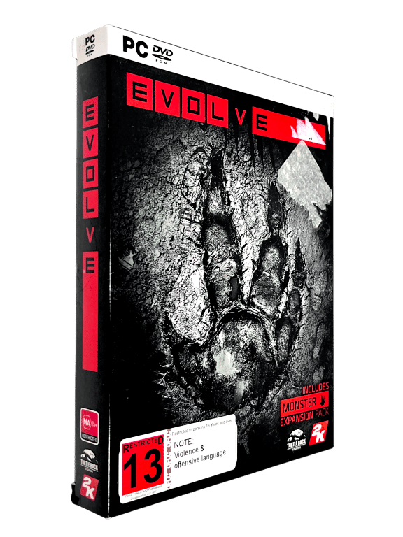 Evolve BOXED 4-DISC EDITION (PC) *MINT COMPLETE* - Appleby Games