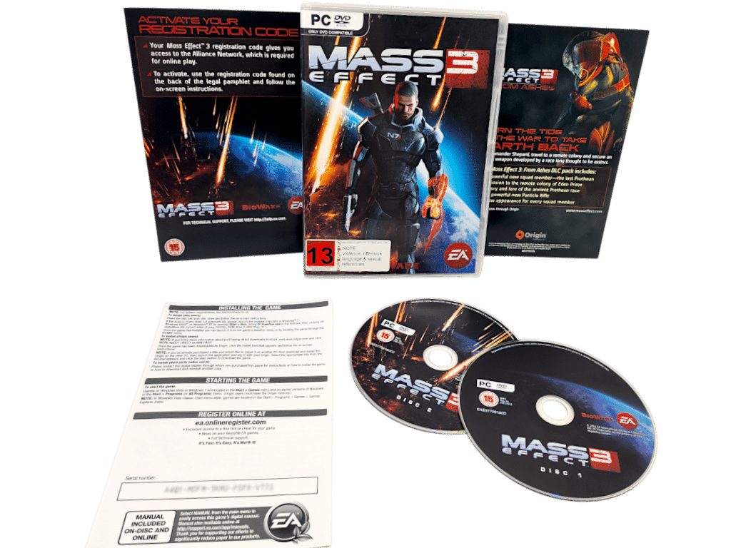MASS EFFECT 3 (PC) *MINT COMPLETE* - Appleby Games