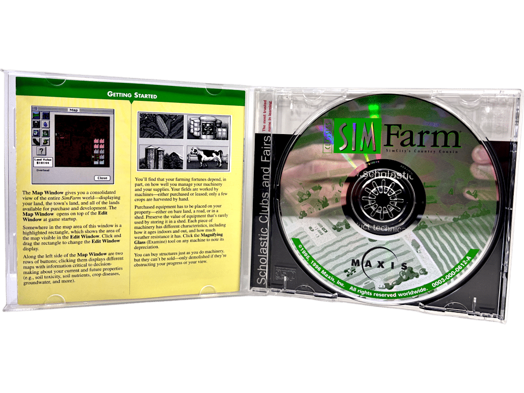 SIM FARM: Sim City's Country Cousin (PC) *COMPLETE* - Appleby Games
