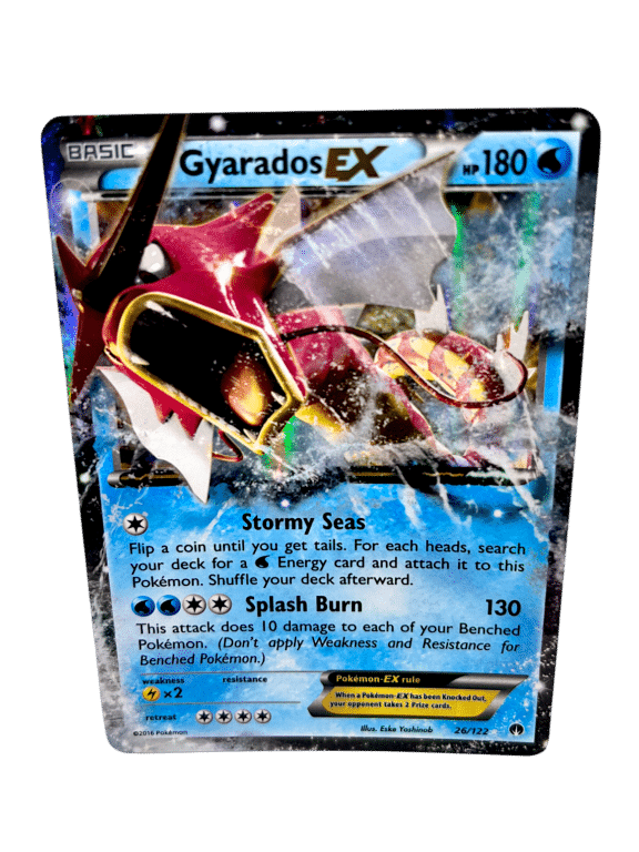 POKEMON TCG - GYARADOS EX 26/122 Ultra Rare BREAKPOINT - Appleby Games