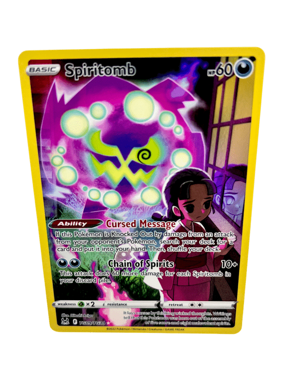 POKEMON TCG - SPIRITOMB TG09/TG30 Lost Origin Trainer Gallery - Appleby ...