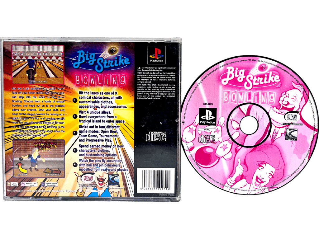 Big Strike Bowling (PS1) - Appleby Games