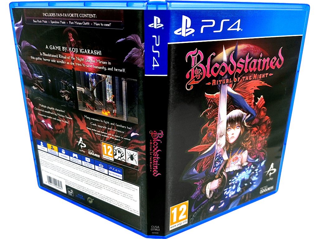 Bloodstained Ritual of the Night (PS4) *MINT COMPLETE* - Appleby Games