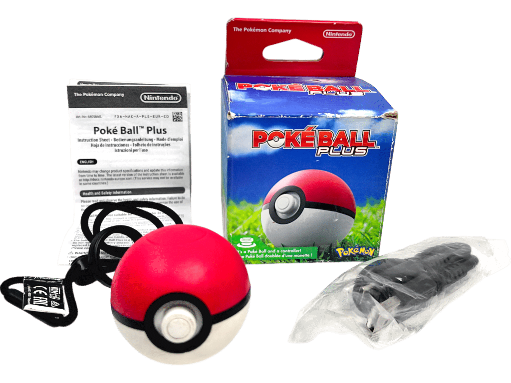 Pokemon Let's Go! Poke Ball Pokeball Plus Go *MIB + Unused Mew ...