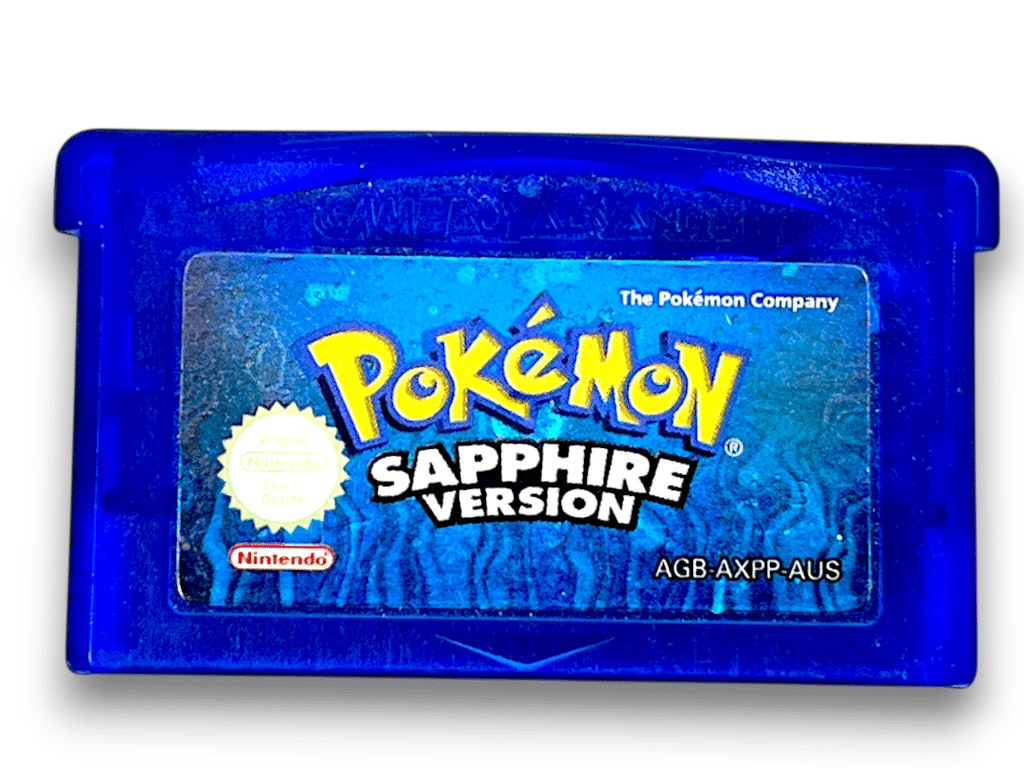 POKEMON SAPPHIRE VERSION (GBA) *INCLUDES MANUAL* - Appleby Games