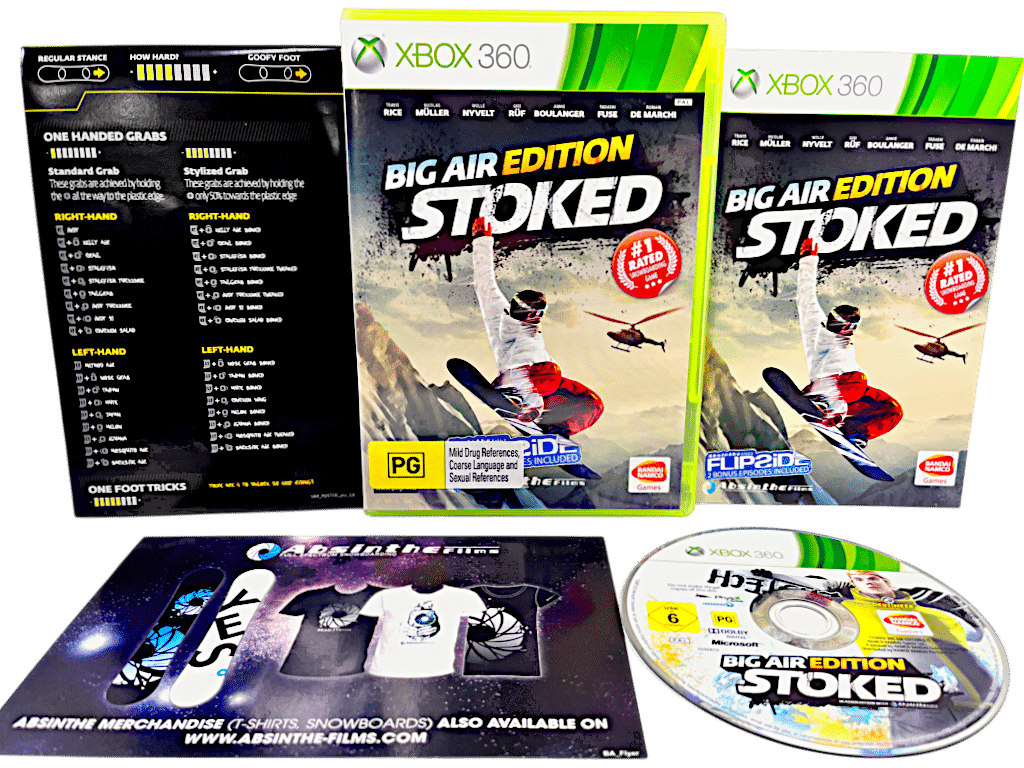 Stoked: Big Air Edition (Xbox 360) *COLLECTOR'S POSTER EDITION ...