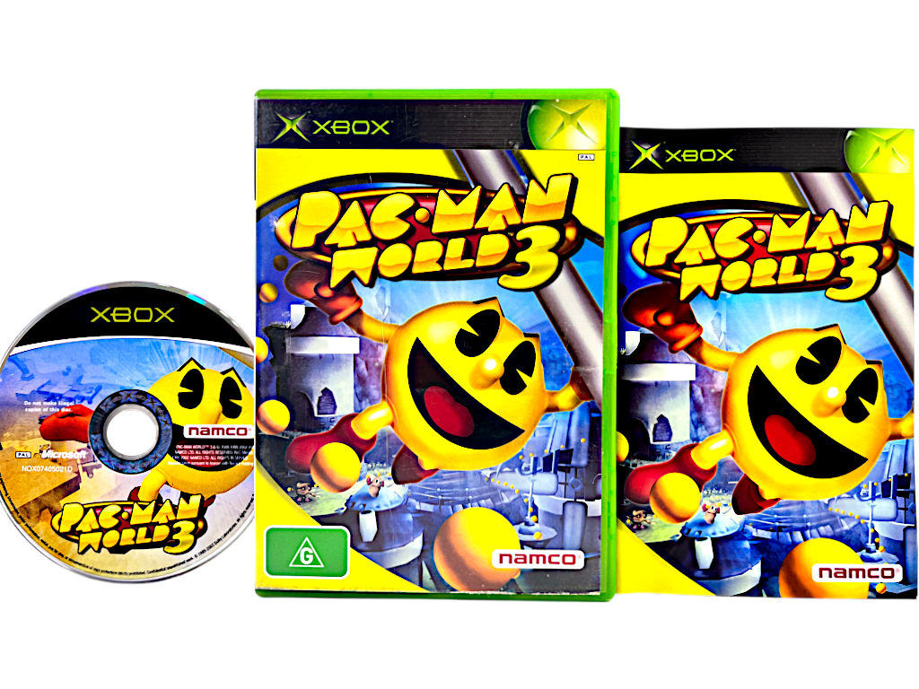 PAC-MAN World 3 (Xbox - NZ PAL EDITION) *EXCELLENT + COMPLETE ...