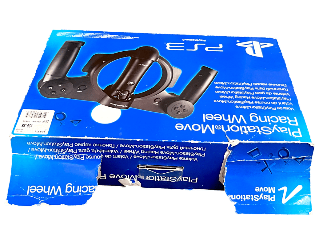 Official SONY PlayStation Move Racing Wheel BRAND NEW IN BOX - Appleby ...