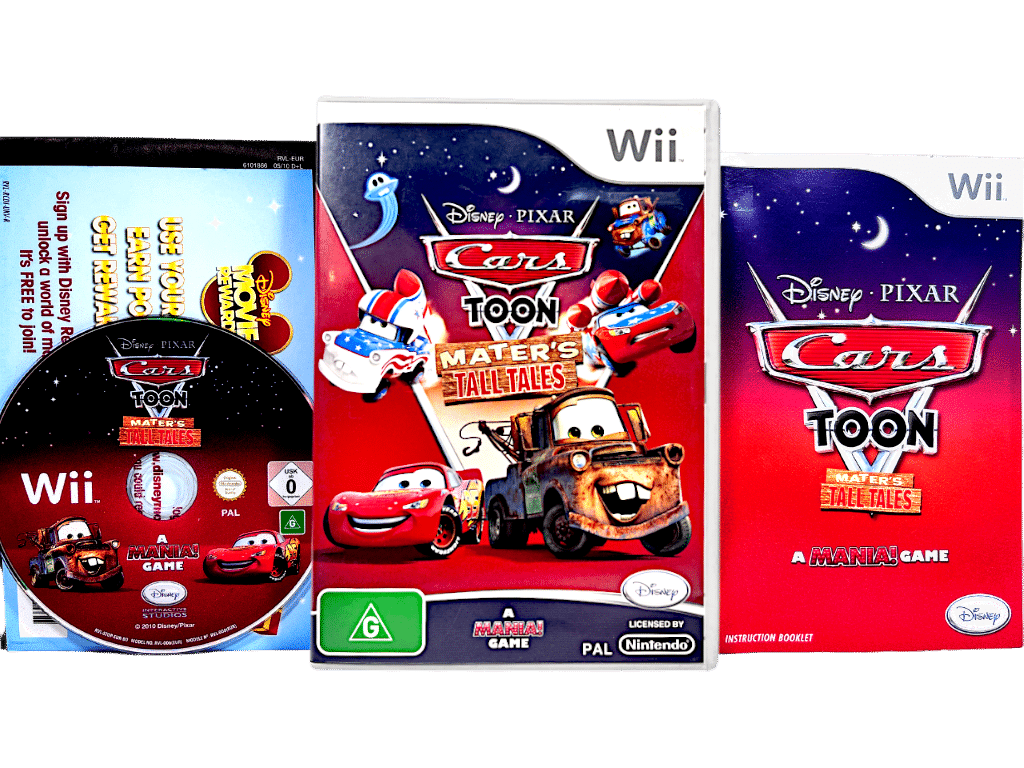 Disney Pixar Cars Toon: Mater's Tall Tales (Wii) *MINT COMPLETE ...