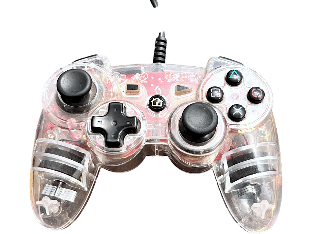 PS3 Controller TRANSLUCENT GLOW Controller - Appleby Games
