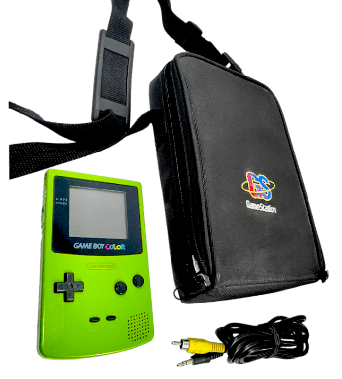 Nintendo Game Boy Color (GameBoy Colour) + RETRO GAMESTATION Case ...