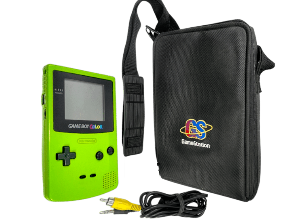 Nintendo Game Boy Color (GameBoy Colour) + RETRO GAMESTATION Case ...