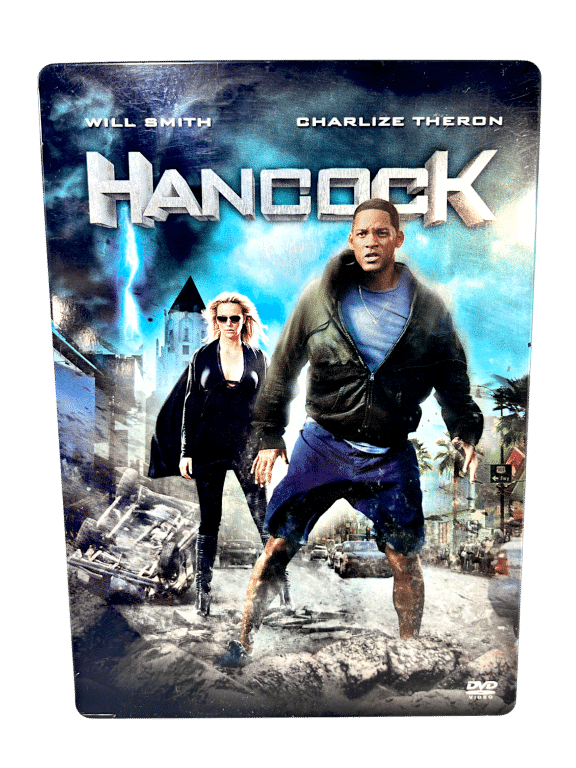 HANCOCK Starring Will Smith (DVD 2-DISC) *STEEL COLLECTOR'S EDITION ...