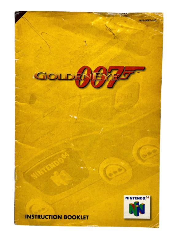 JAMES BOND 007 GOLDENEYE (N64) *INCLUDES MANUAL* - Appleby Games