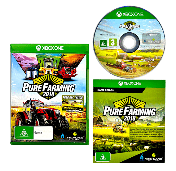 PURE FARMING 2018 (XBox One) *MINT COMPLETE* - Appleby Games