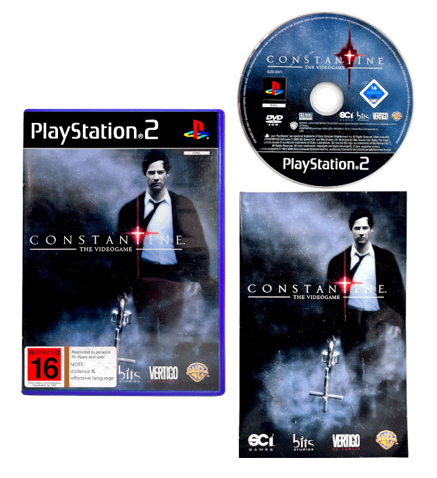 CONSTANTINE The Video Game (PS2) *TIDY & COMPLETE* - Appleby Games
