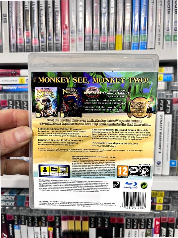 MONKEY ISLAND: Special Edition Collection (PS3) *RARE* - Appleby Games