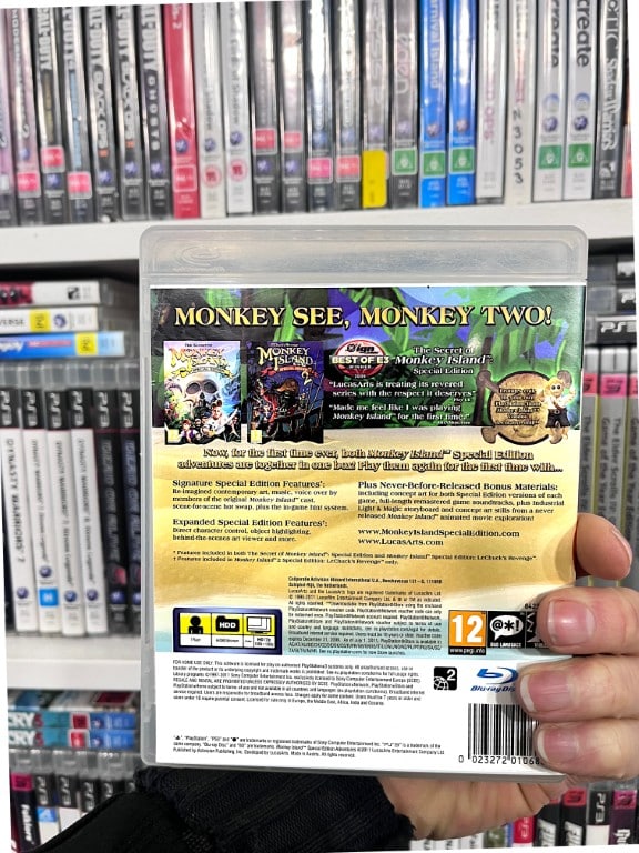 MONKEY ISLAND: Special Edition Collection (PS3) *RARE* - Appleby Games