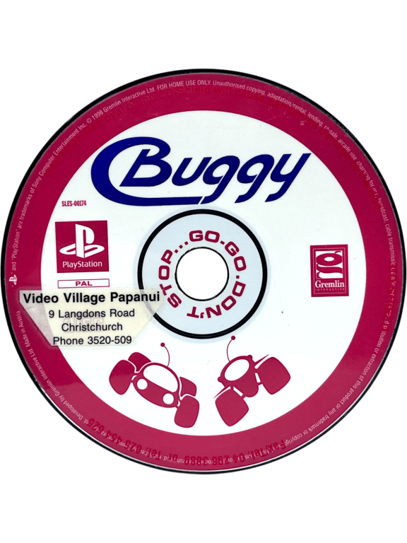 BUGGY (PS1) - Appleby Games