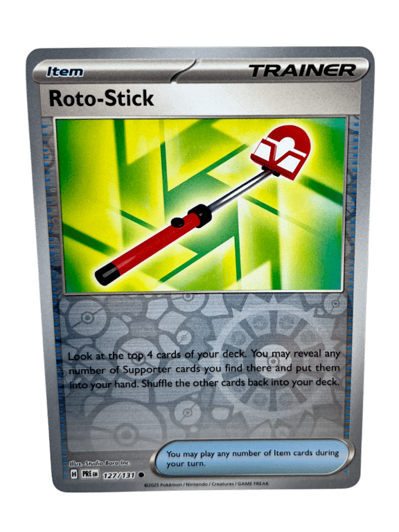 POKEMON TCG - Roto-Stick (Poke Ball Pattern) (#127/131) - Appleby Games