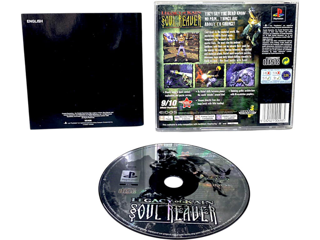 Legacy of Kain: Soul Reaver (PS1) Mint Complete - Appleby Games