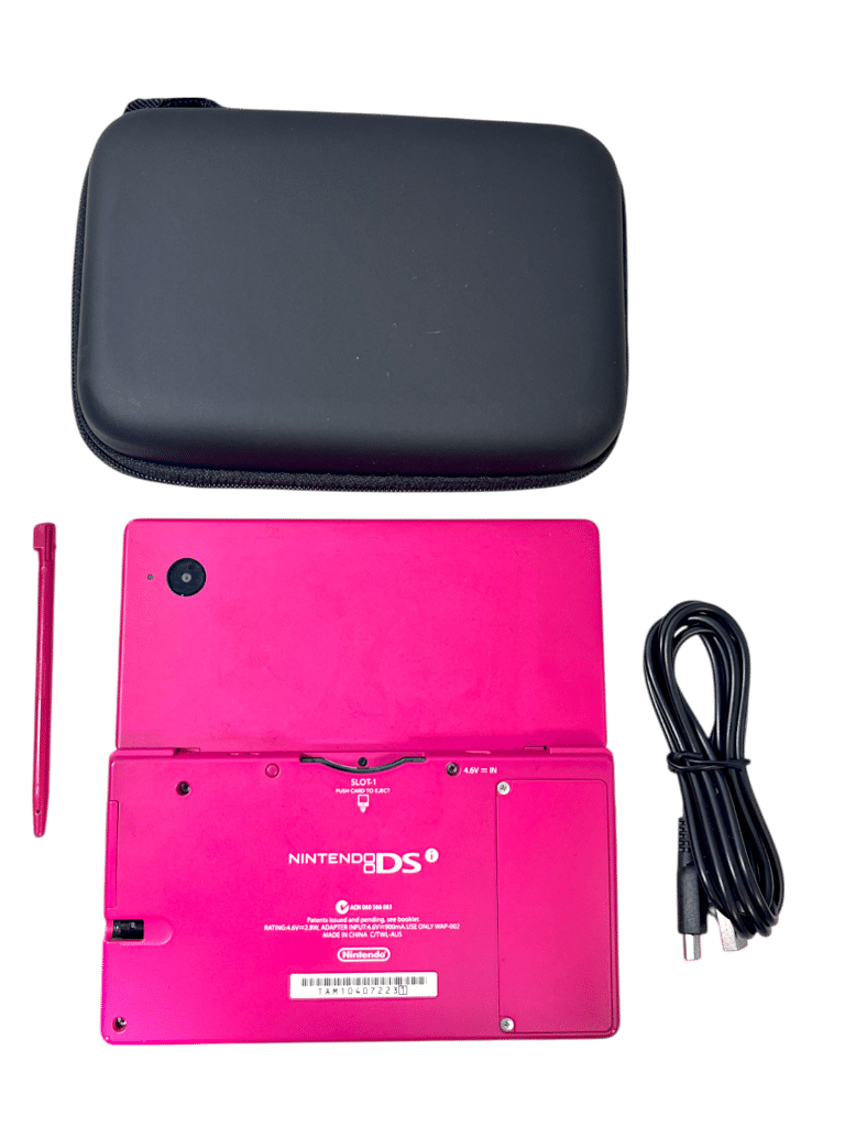 Nintendo DSi Console (PINK) + Charger + Case - Appleby Games