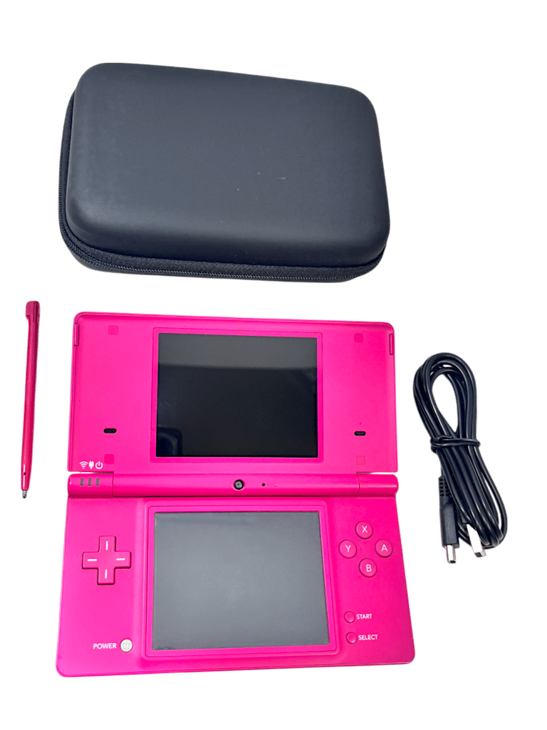 Nintendo DSi Console (PINK) + Charger + Case - Appleby Games