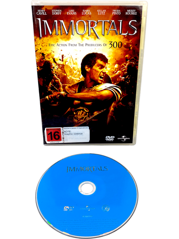Immortals DVD Movie - Appleby Games