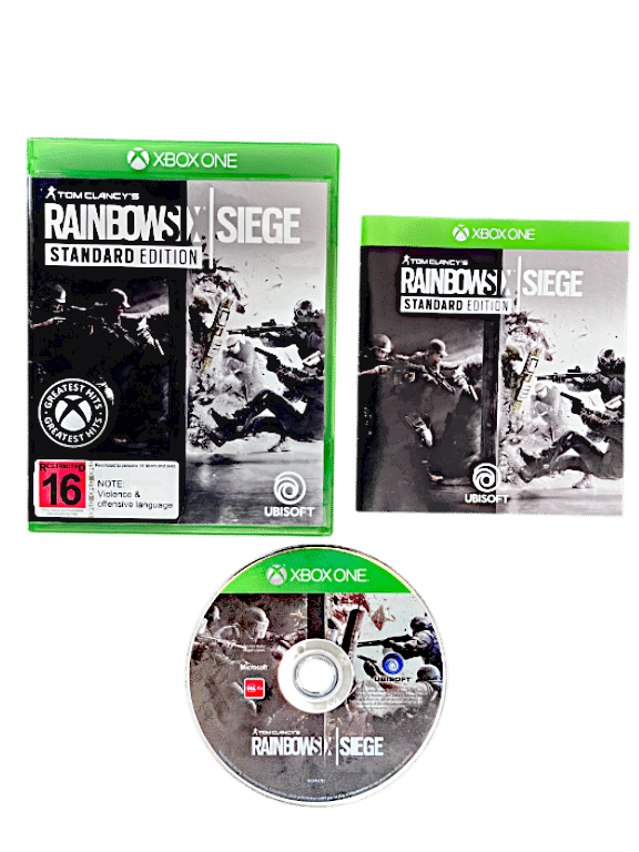 Tom Clancy's Rainbow Six Siege (XBox One) *RARE "STANDARD EDITION ...