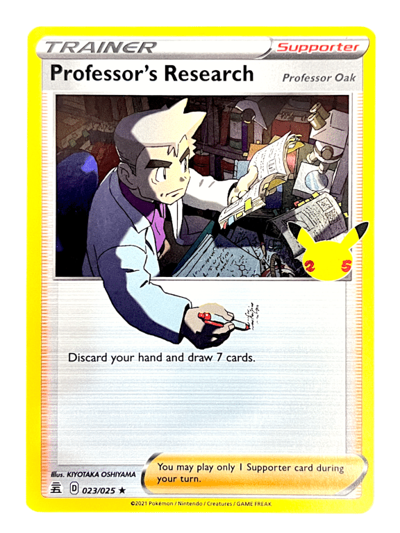 POKEMON TCG - Professor's Research #023/025, Celebrations - Appleby Games