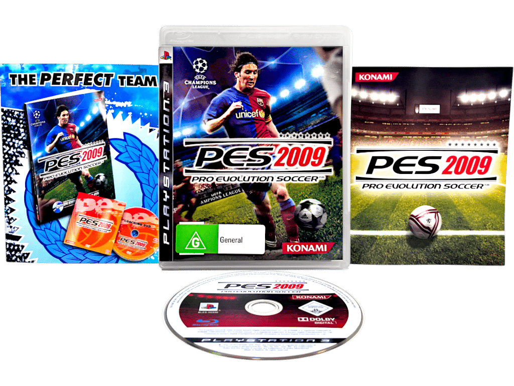 PES PRO EVOLUTION SOCCER 2009 (PS3) *AS NEW - MINT COLLECTOR'S ...