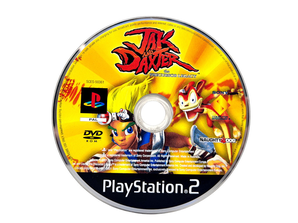 Jak and Daxter: The Precursor Legacy (PS2) *GAME ONLY, No Case ...