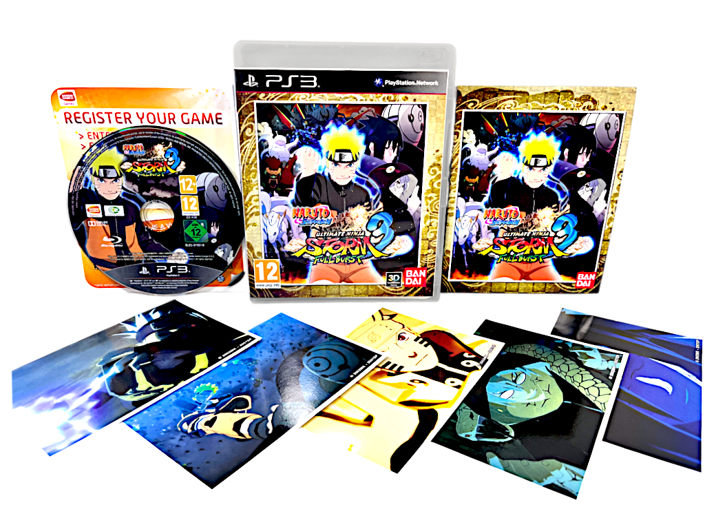 Naruto Shippuden: Ultimate Ninja Storm 3 (PS3 2-DISC EDITION) *MINT ...