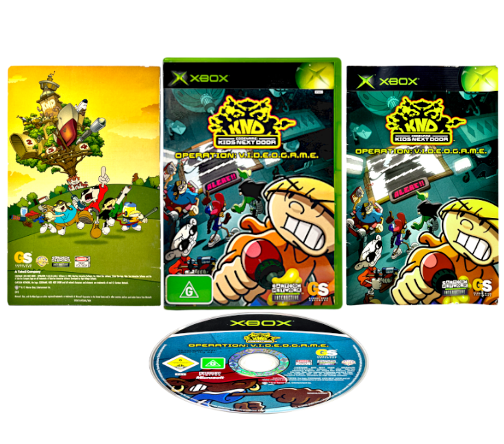Codename Kids Next Door Operation VIDEOGAME (Xbox) *COMPLETE* - Appleby ...