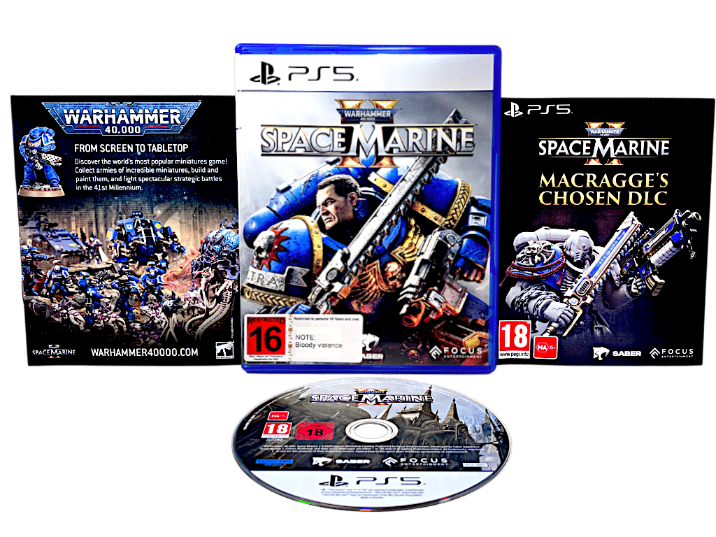 Warhammer 40,000: Space Marine II (PS5) NEW - Appleby Games