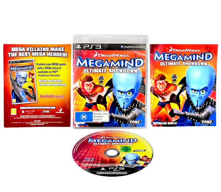 Megamind: Ultimate Showdown (PS3) *EXCELLENT + COMPLETE* - Appleby Games