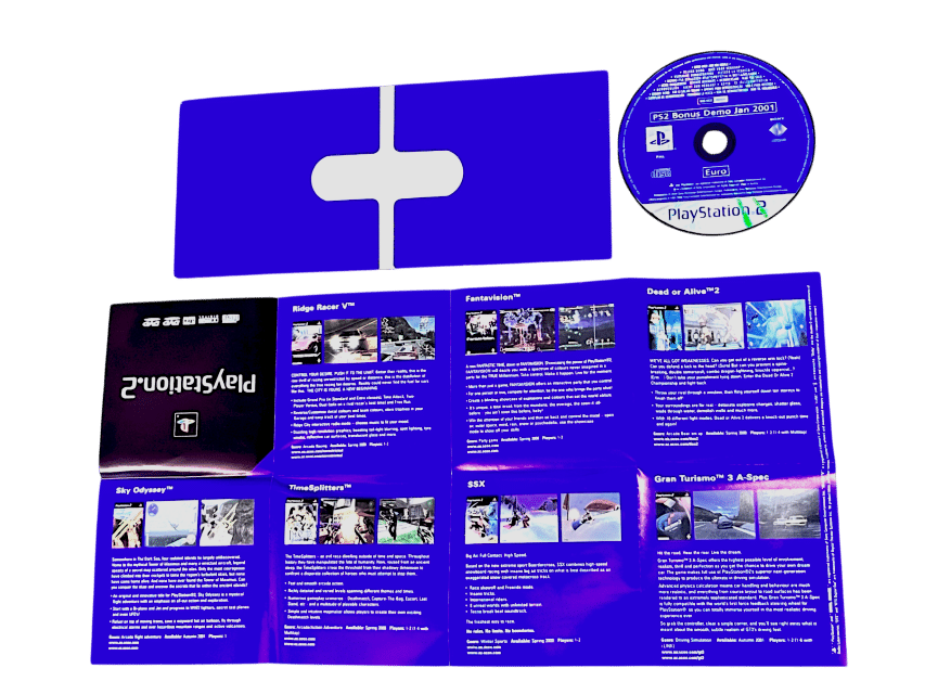 PlayStation 2 PS2 Console WELCOME PACK *MINT COMPLETE* - Appleby Games