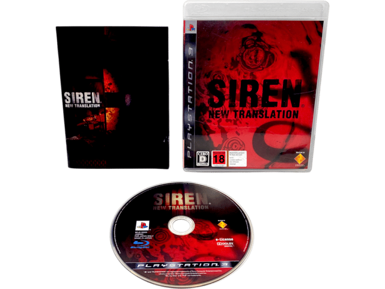 SIREN NEW TRANSLATION (PS3 - PLAYS IN ENGLISH!) *MINT COLLECTOR'S ...