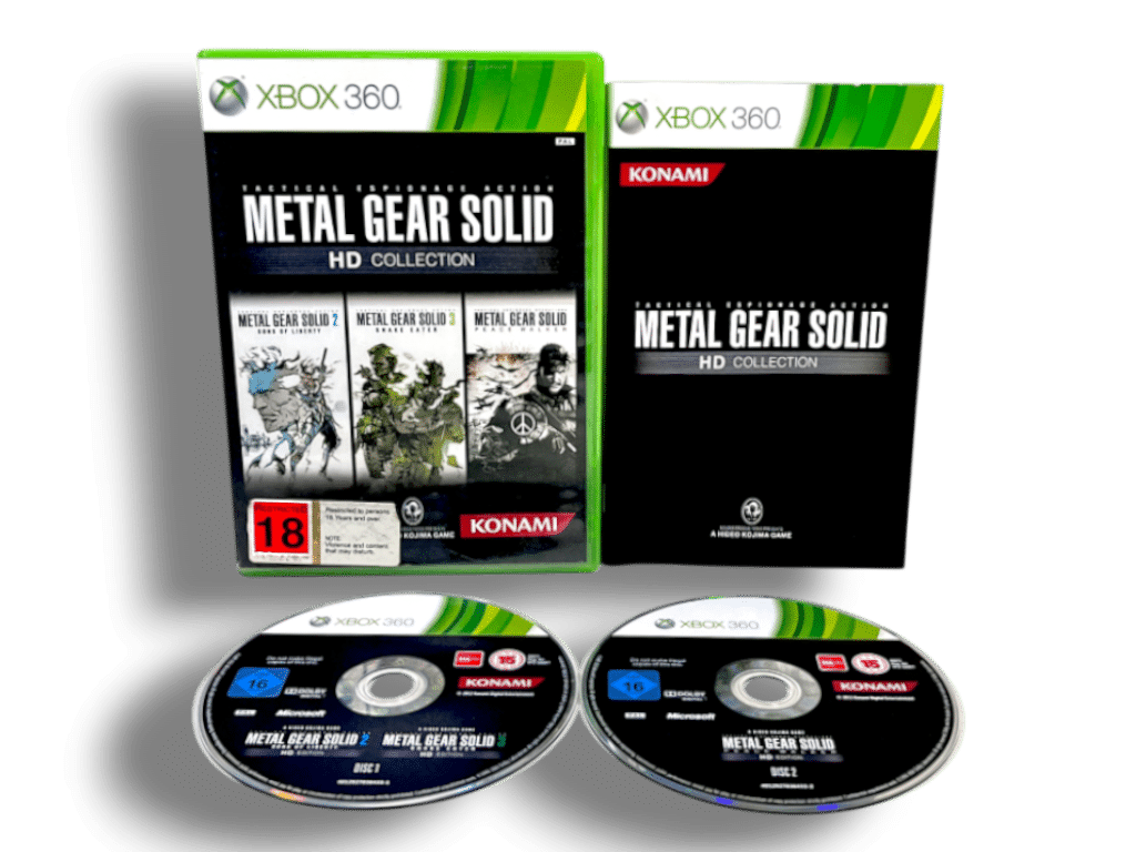 Metal Gear Solid: HD Collection (Xbox 360) *MINT COMPLETE* - Appleby Games