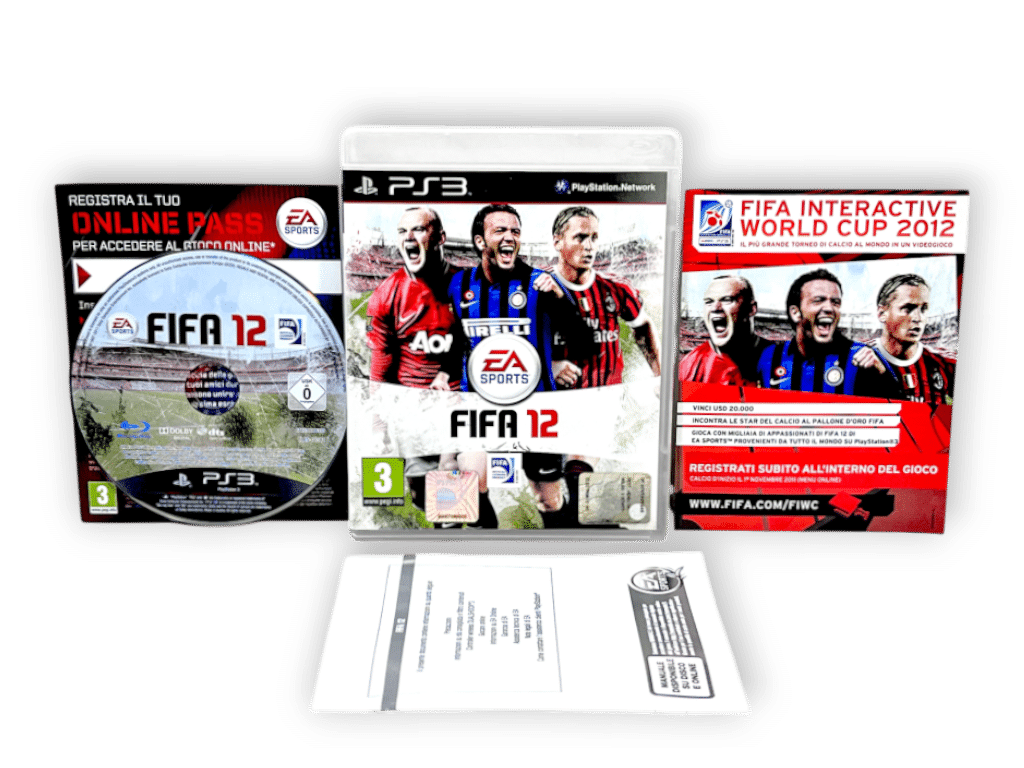 FIFA 12 (PS3) *MINT COMPLETE* FIFA INTERACTIVE WORLD CUP EDITION ...