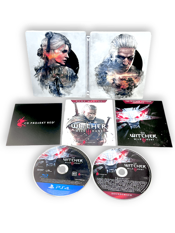 The Witcher 3 Wild Hunt STEEL COLLECTOR'S EDITION (PS4) - Appleby Games