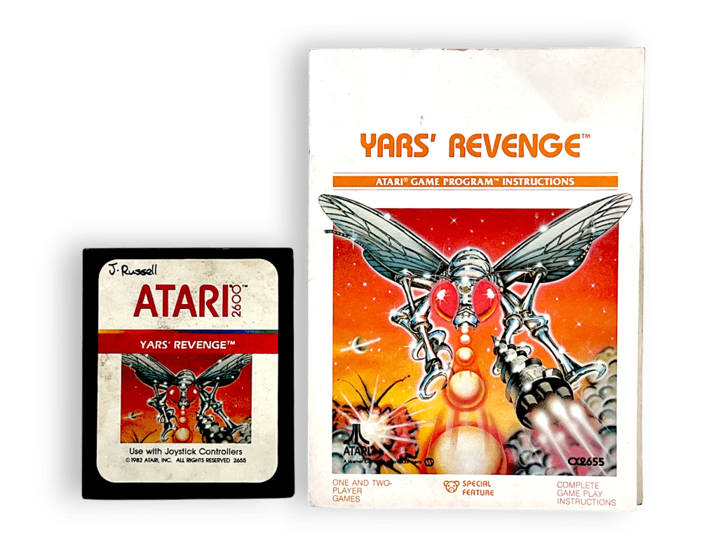 Yars' Revenge (Atari 2600) *INCLUDES MANUAL* - Appleby Games