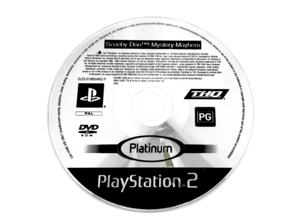 Scooby Doo Mystery Mayhem (PS2) Game Disc - Appleby Games