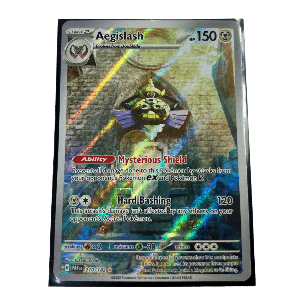 POKEMON TCG - Aegislash (210/182) Paradox Rift - Appleby Games